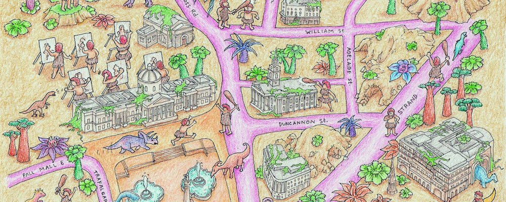 Treasure Map Trails of London for children aged 5 to 12 | outdoor
