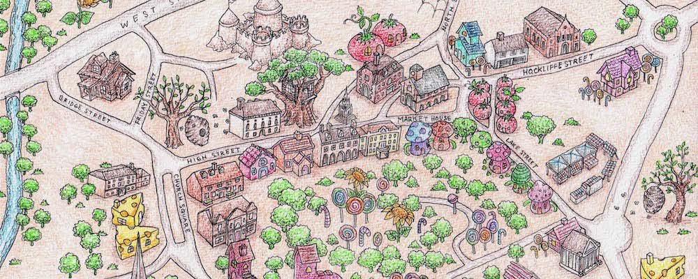 Original-style Rolled Maps – Treasure Map Trails