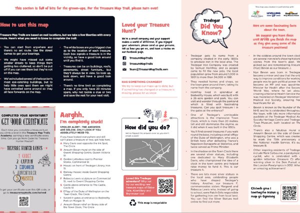 Tredegar Treasure Map | Family Adventure – Treasure Map Trails