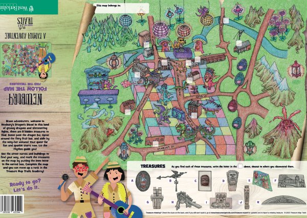 Newbury Treasure Map Trail | Family Activity | Do With Kids – Treasure ...